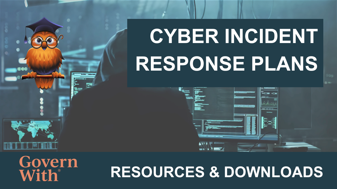 Cyber Incident Response Plan for Not for Profit Organisations